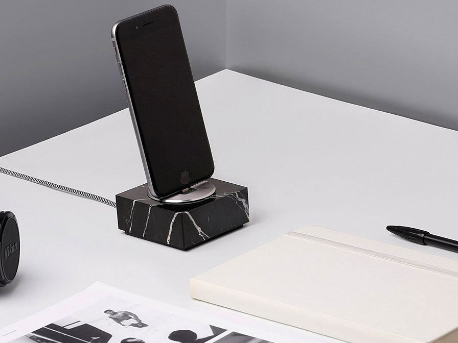 Native Union DOCK+ Marble | Marmeren Lightning Dock