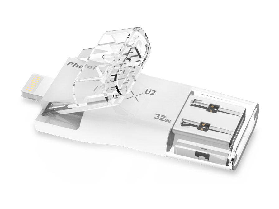 Photofast i-FlashDrive MAX U2 | 32GB Lightning Geheugen