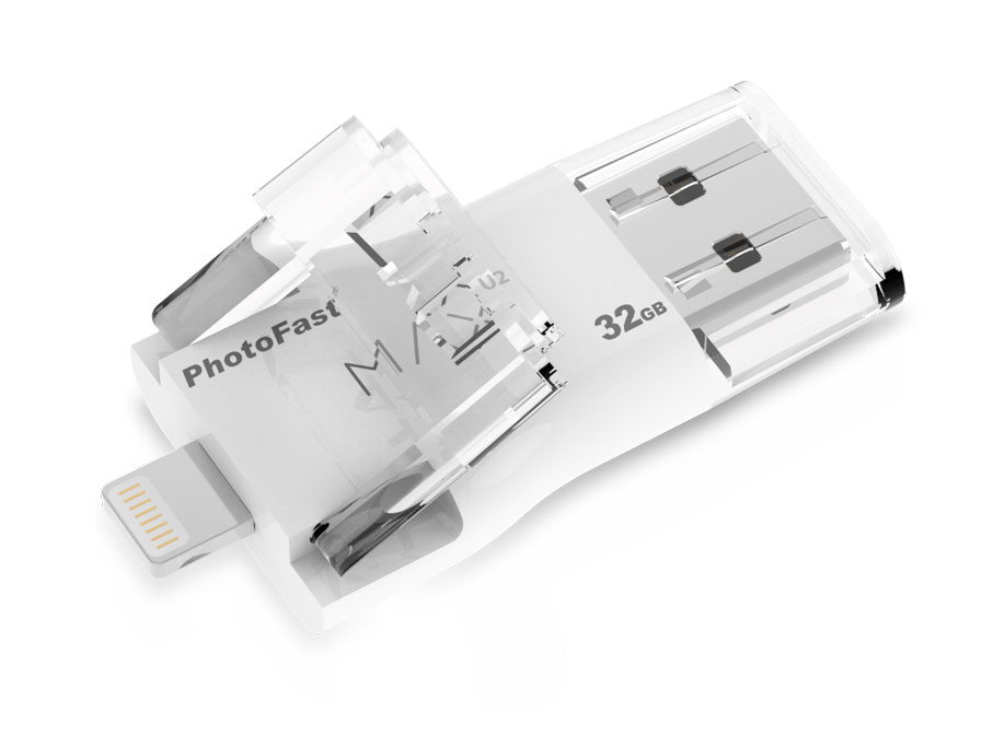 Photofast i-FlashDrive MAX U2 | 32GB Lightning Geheugen