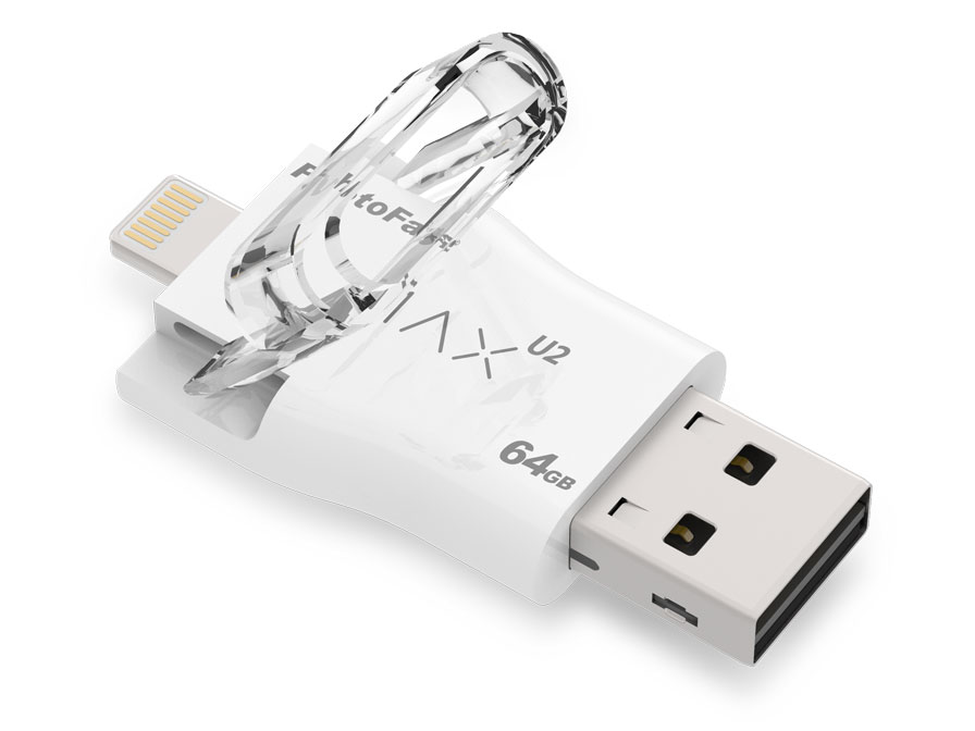 Photofast i-FlashDrive MAX U2 | 64GB Lightning Geheugen