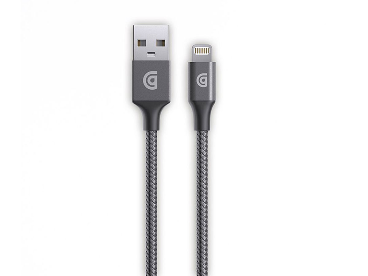 Griffin Premium Lightning USB Kabel Space Gray 3 Meter