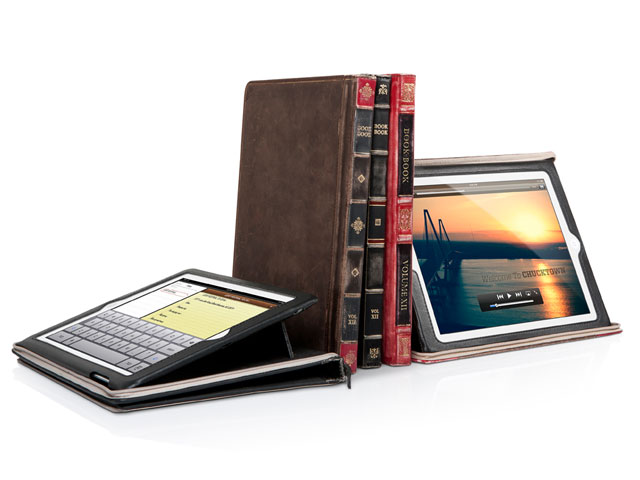 TwelveSouth BookBook HardBack Leather Case voor iPad 2, 3 & 4