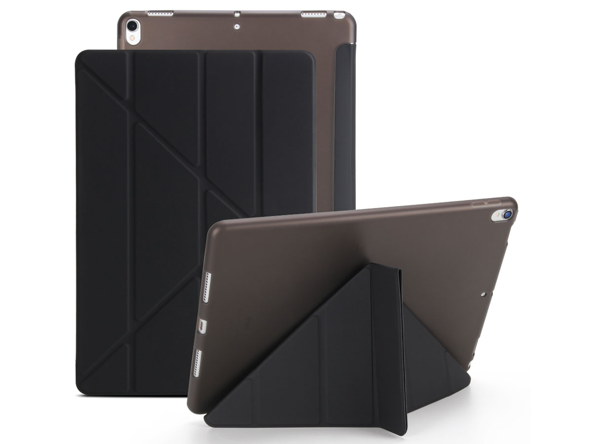 iPad Pro 10.5 Hoesje | Origami Stand Case | Zwart