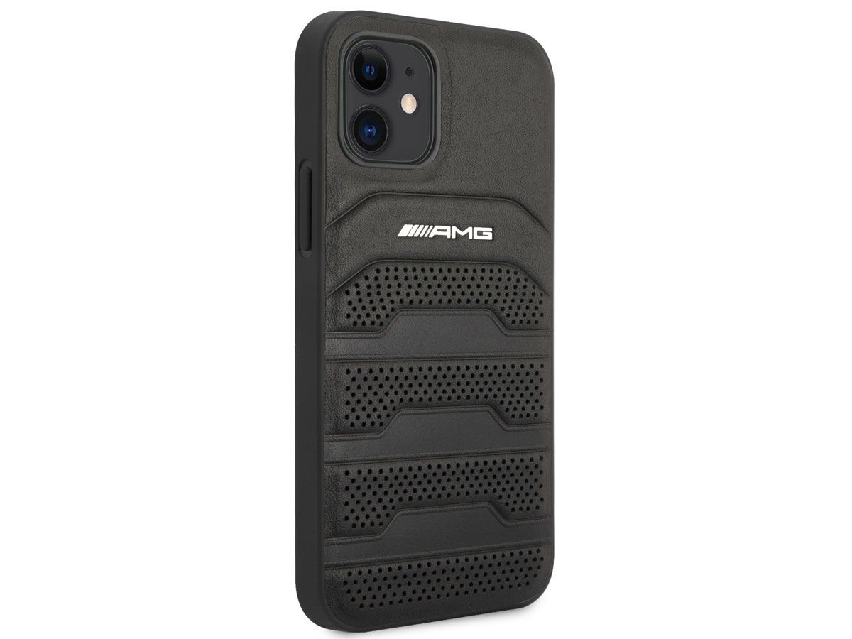 Mercedes AMG Debossed Lines Case iPhone 12 Mini Hoesje