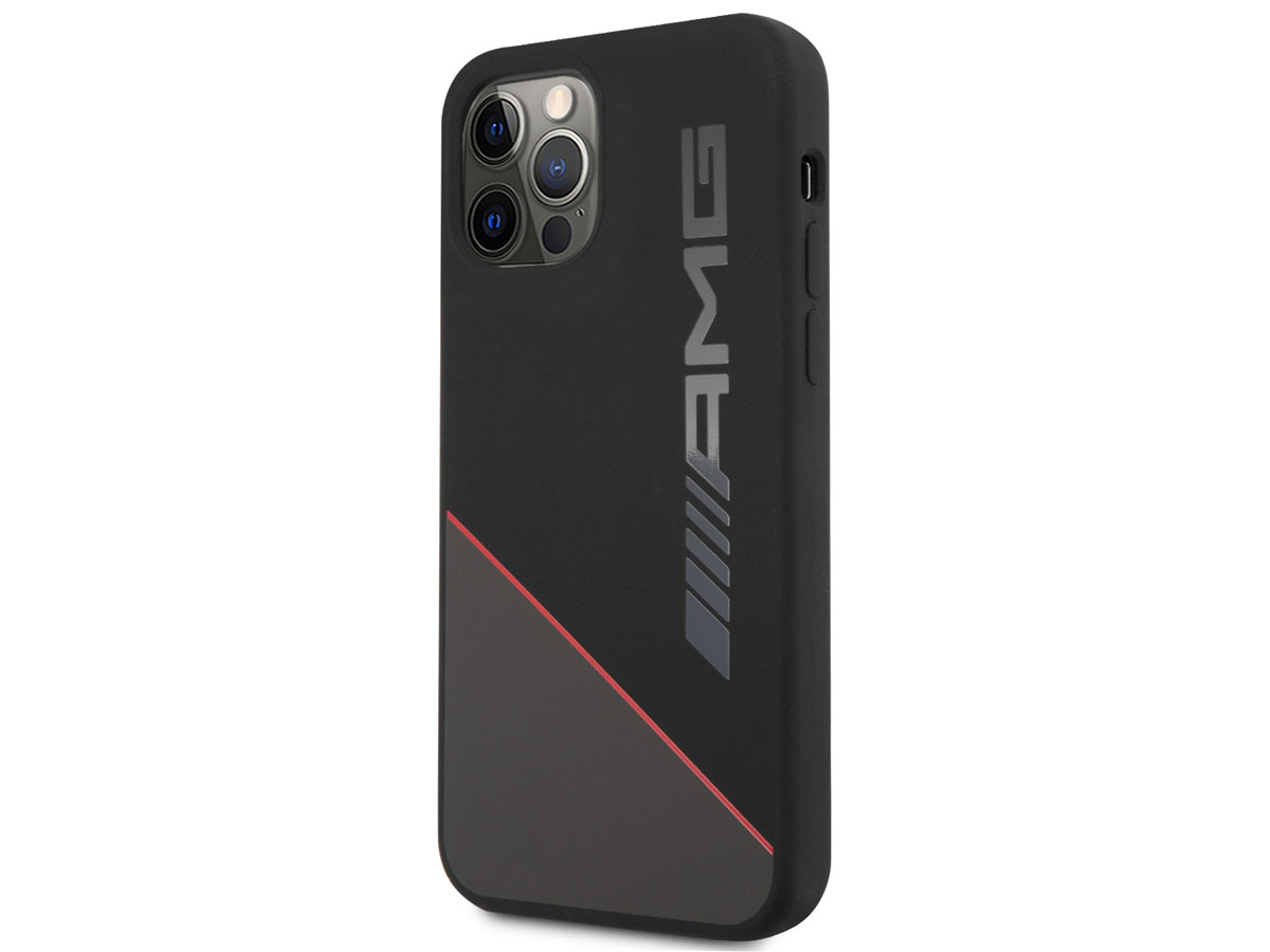 Mercedes AMG Silicone Hard Case iPhone 12/12 Pro Hoesje
