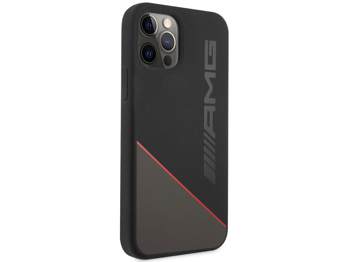 Mercedes AMG Silicone Hard Case iPhone 12/12 Pro Hoesje