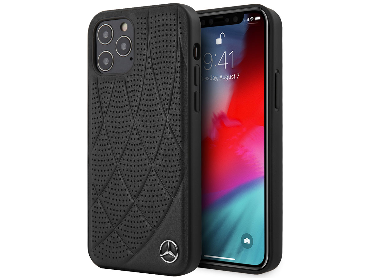 Mercedes Bow Leather Case | iPhone 12 Pro Max Hoesje