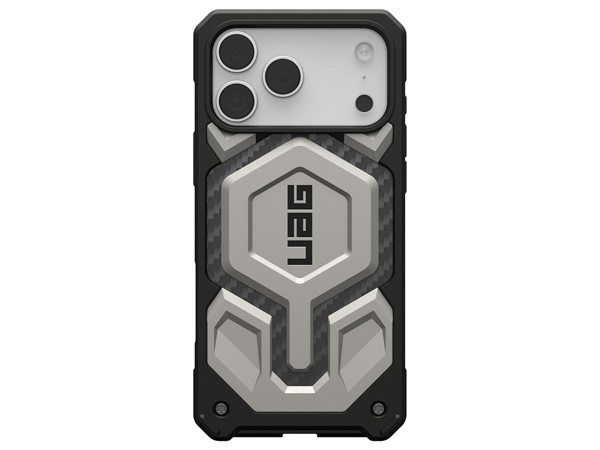 UAG Monarch Pro iPhone 17 Pro Hoesje Carbon Titanium