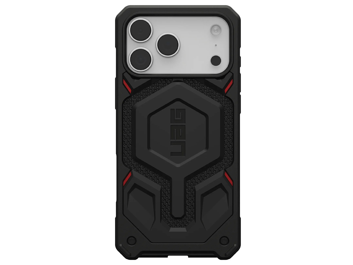 UAG Monarch Pro Case iPhone 17 Pro Hoesje Kevlar Black