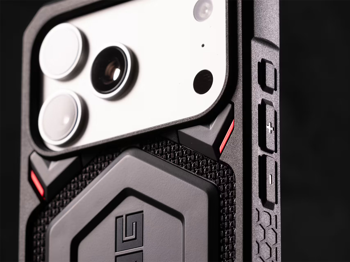 UAG Monarch Pro Case iPhone 17 Pro Hoesje Kevlar Black