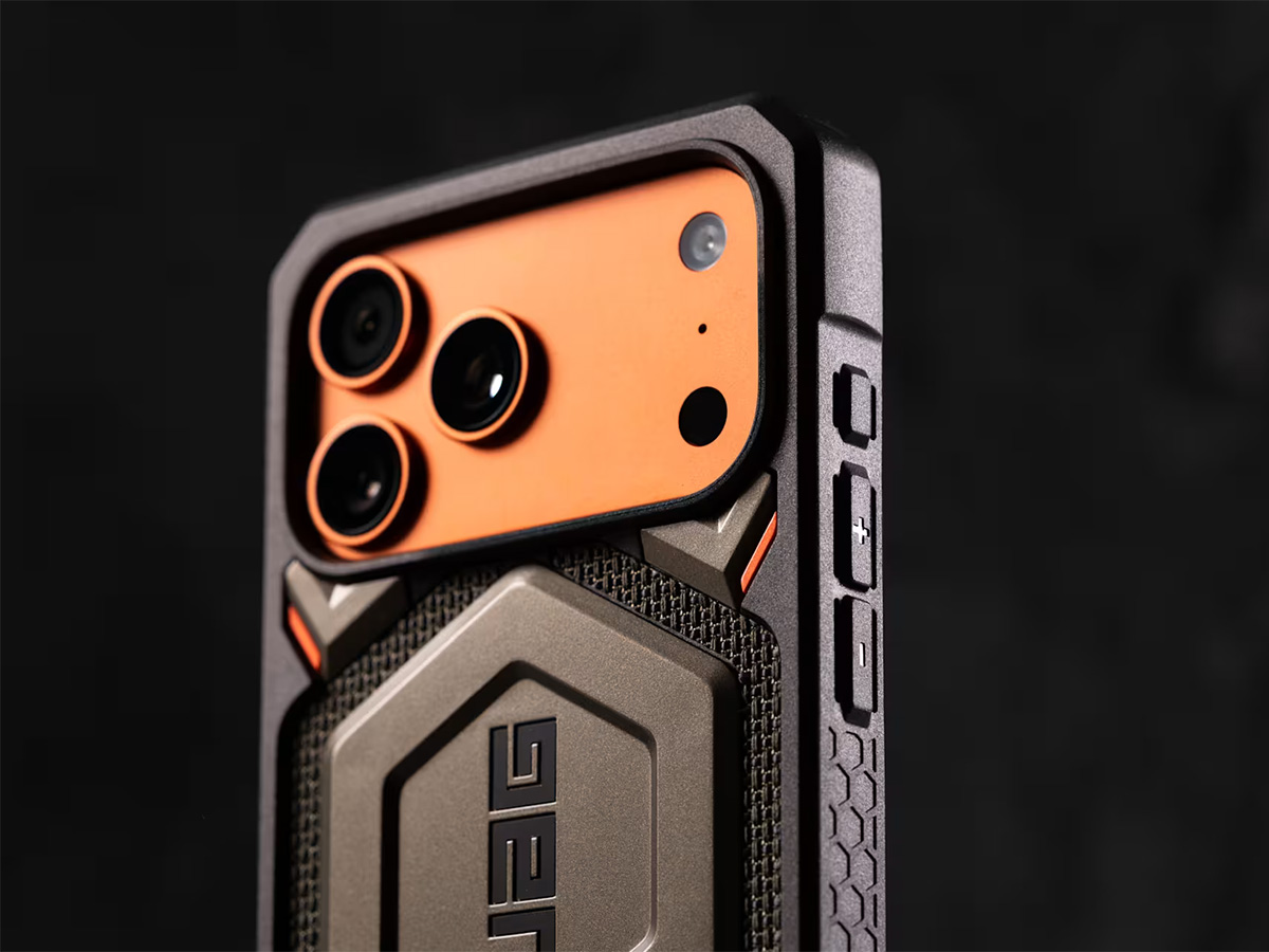 UAG Monarch Pro Case iPhone 17 Pro Hoesje Kevlar Green
