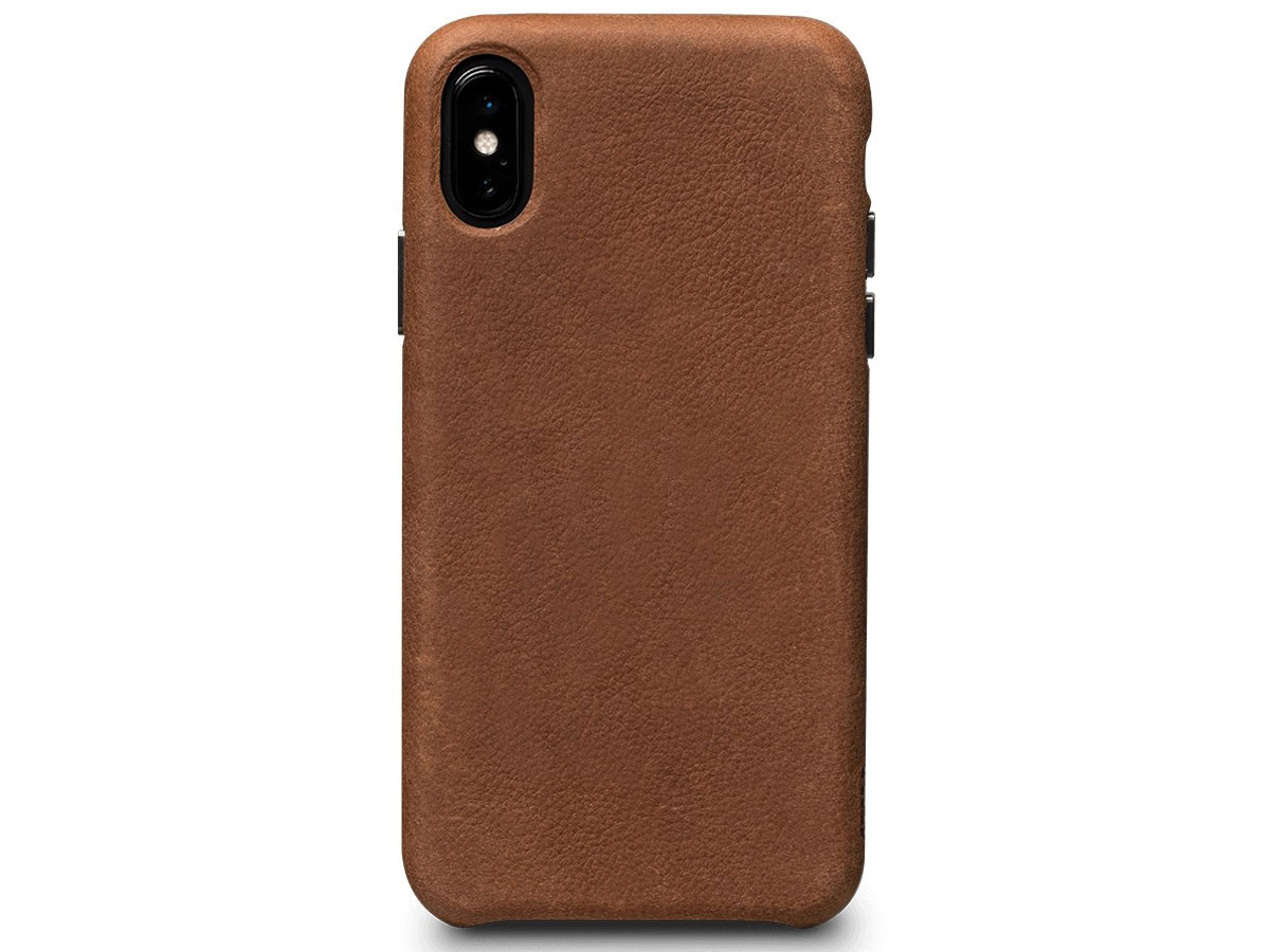 Sena Leather Skin Case Tan | iPhone X/Xs Hoesje Leer