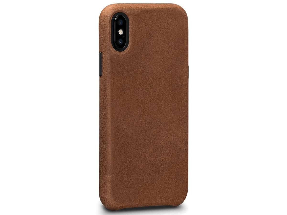 Sena Leather Skin Case Tan | iPhone X/Xs Hoesje Leer