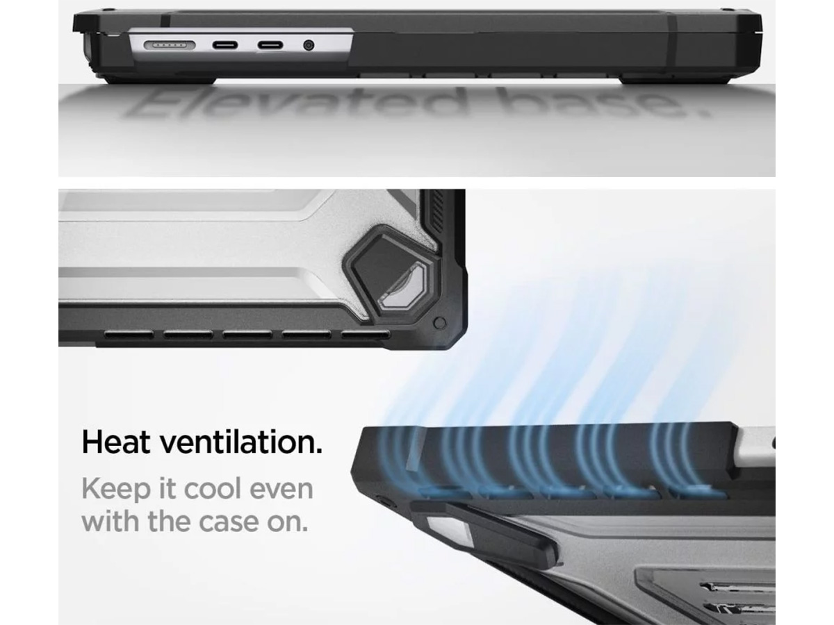 Spigen Rugged Armor Gear Case | MacBook Pro 14" Cover