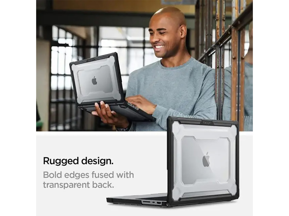 Spigen Rugged Armor Gear Case | MacBook Pro 14" Cover