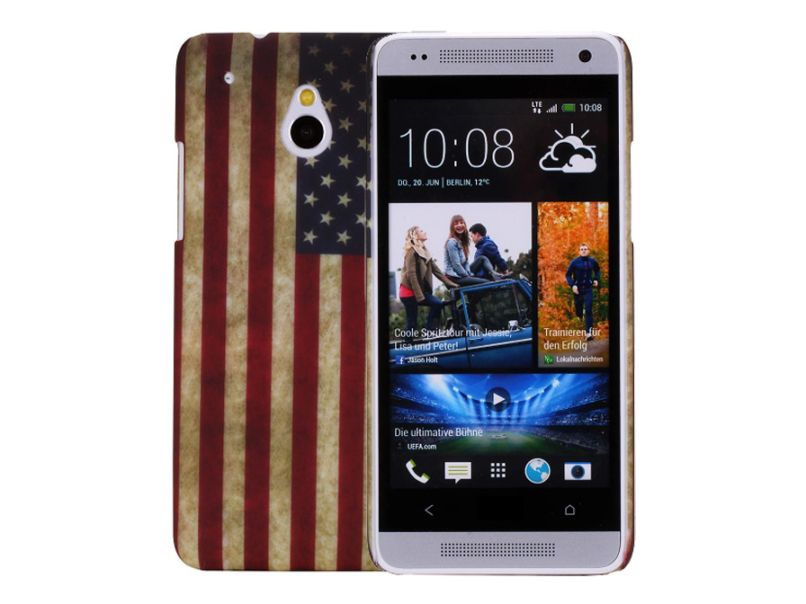 USA Vintage Flag Case voor HTC One Mini | KloegCom.nl