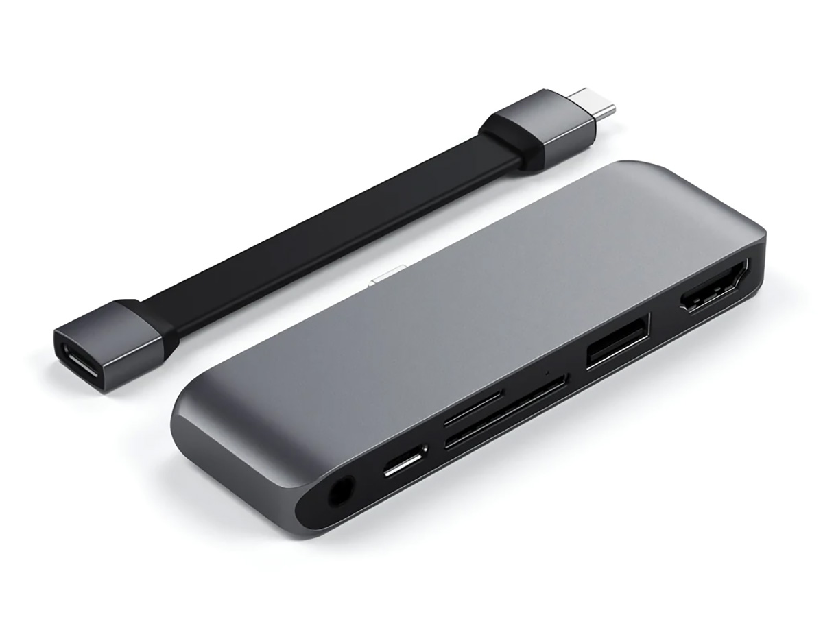 Satechi USB-C Mobile Pro Hub voor iPad | Space Grey