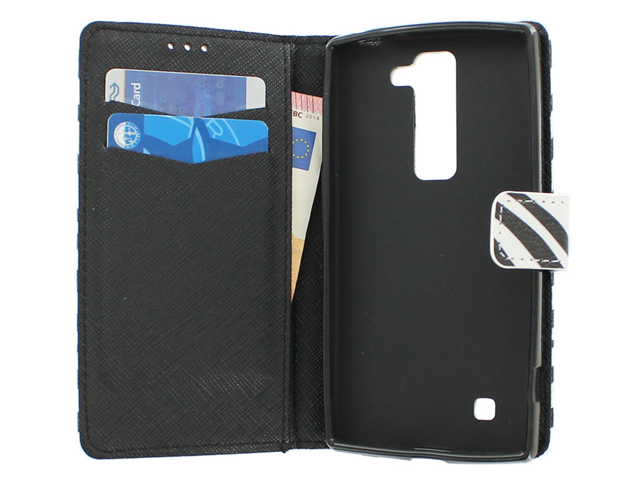 LG Magna hoesje - Zebra Walletcase | KloegCom.nl