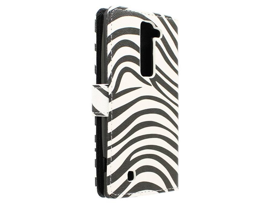 LG Magna hoesje - Zebra Walletcase | KloegCom.nl