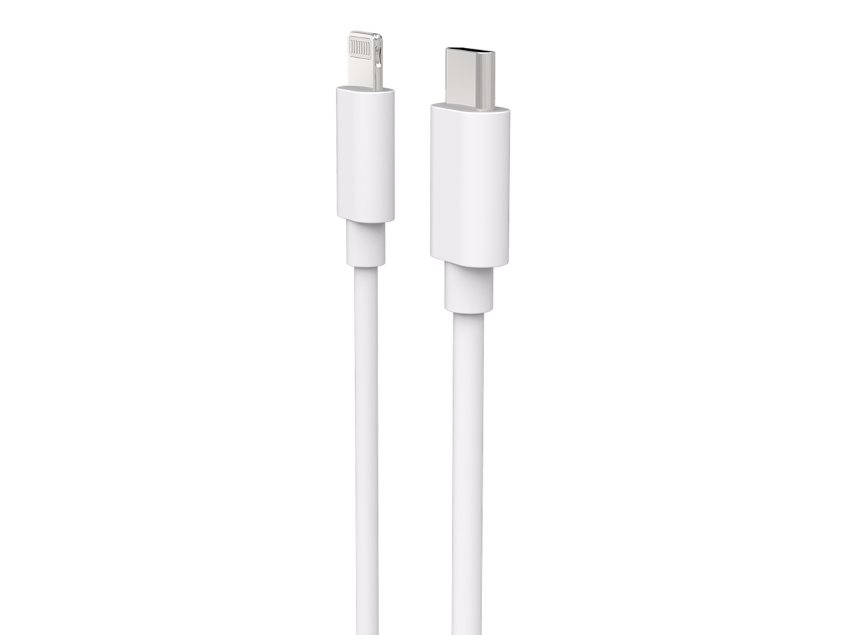 Just in Case 20W PD Oplader USB-C Lightning Kabel 75cm