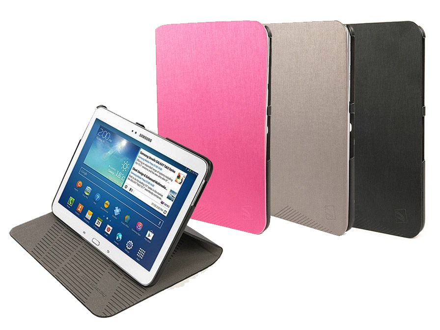 Tucano Macro Alu-Look Kunstleren Hard Case Samsung Galaxy Tab 3 (10.1)