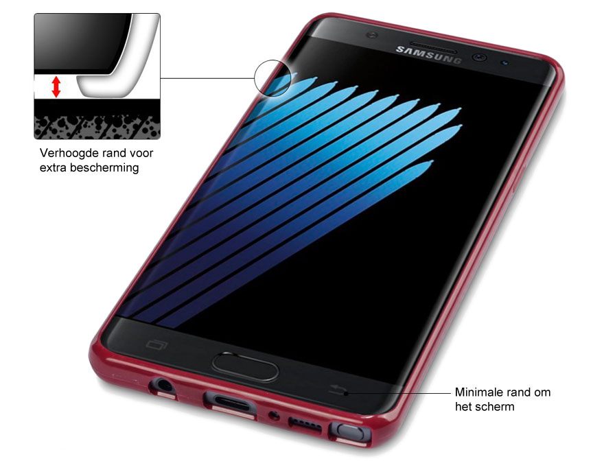 CaseBoutique TPU Skin Case | Samsung Galaxt Note 7 hoes