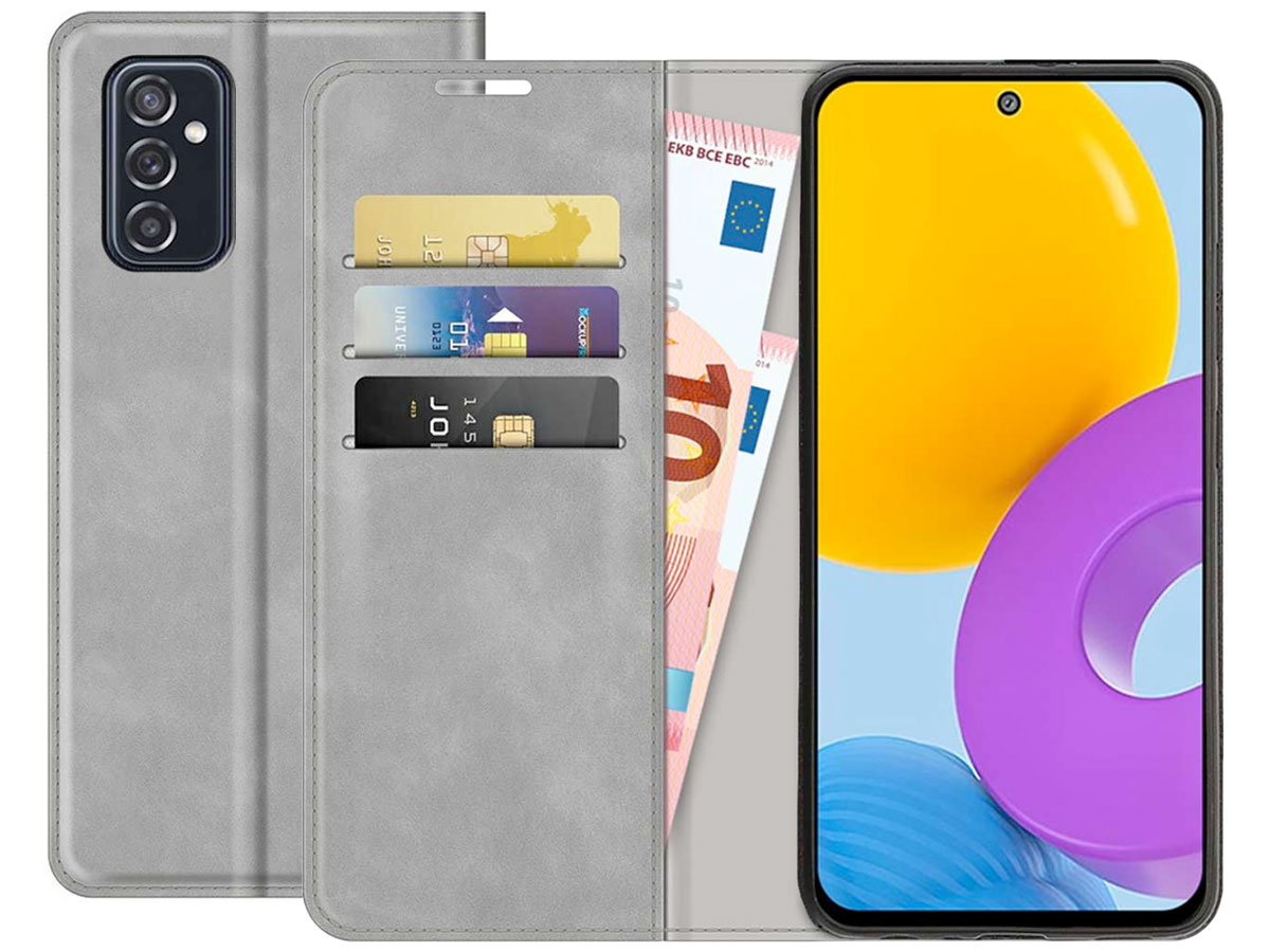 Slimfit Wallet Case Samsung Galaxy M52 Hoesje | Grijs