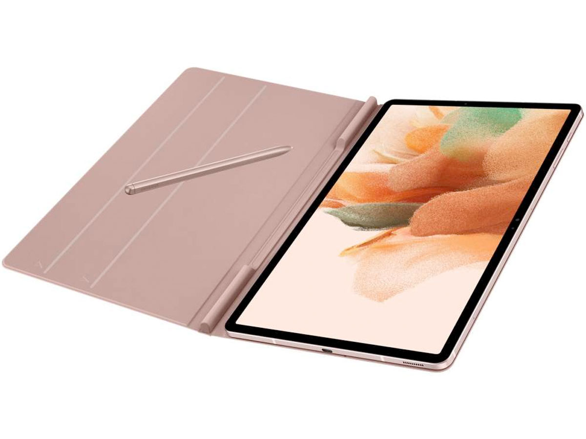 Samsung Galaxy Tab S8 S7 S7 Fe Book Cover Hoes Roze