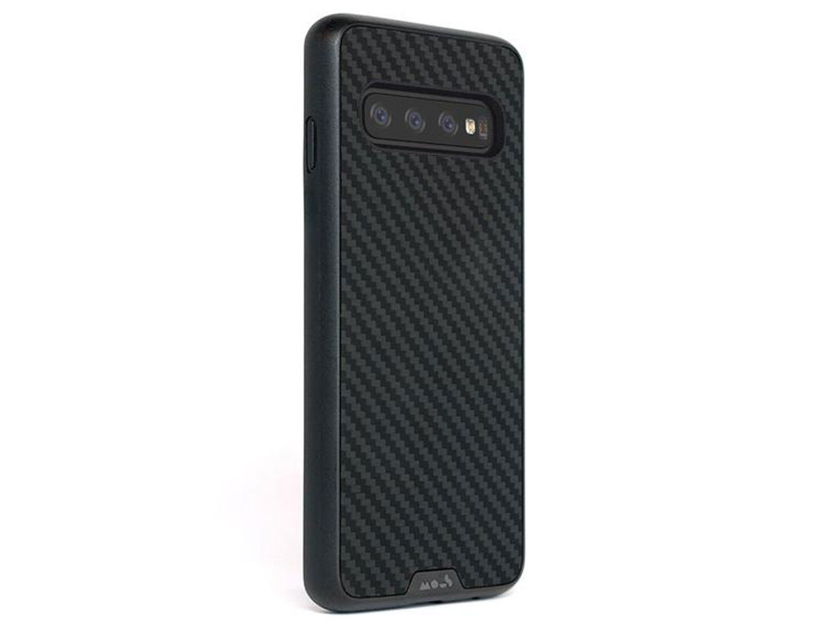 Mous Limitless 2.0 Carbon Case | Galaxy S10 hoesje Mous Limitless 2.0 Carbon Case | Galaxy S10 hoesje