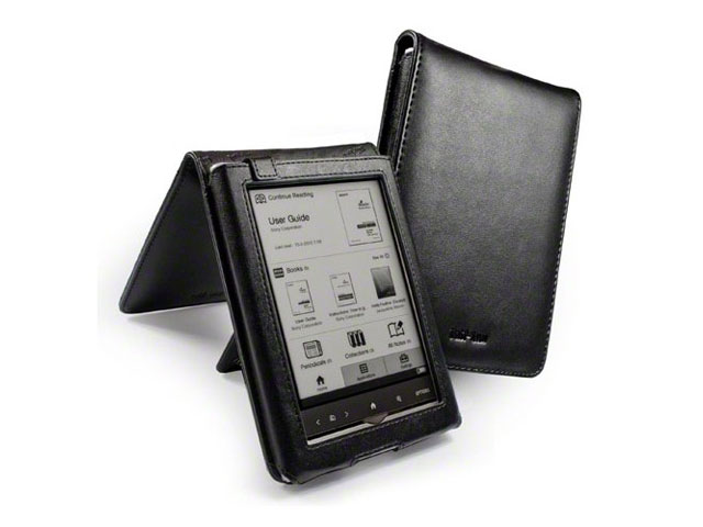 Tuff-Luv Leren Flip Case Hoes & Stand Sony PRS-650