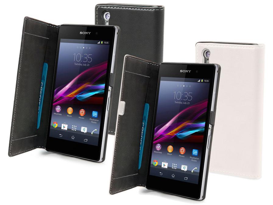Muvit Slim Elegant Leather Case Sony Xperia Z1