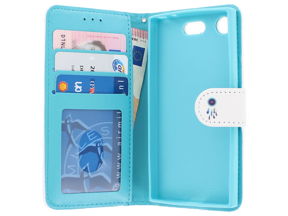 Dreamcatcher Bookcase Sony Xperia Xz1 Compact Hoesje