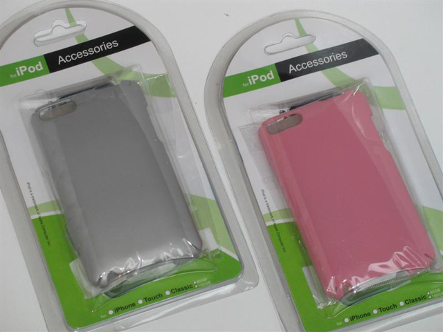Silicon Hardback Case voor iPod touch 2G/3G