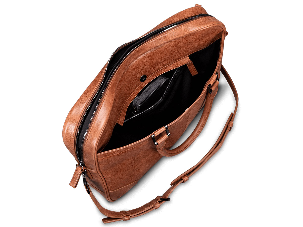 Sena Heritage Commuter Bag | Leren Laptoptas | Cognac