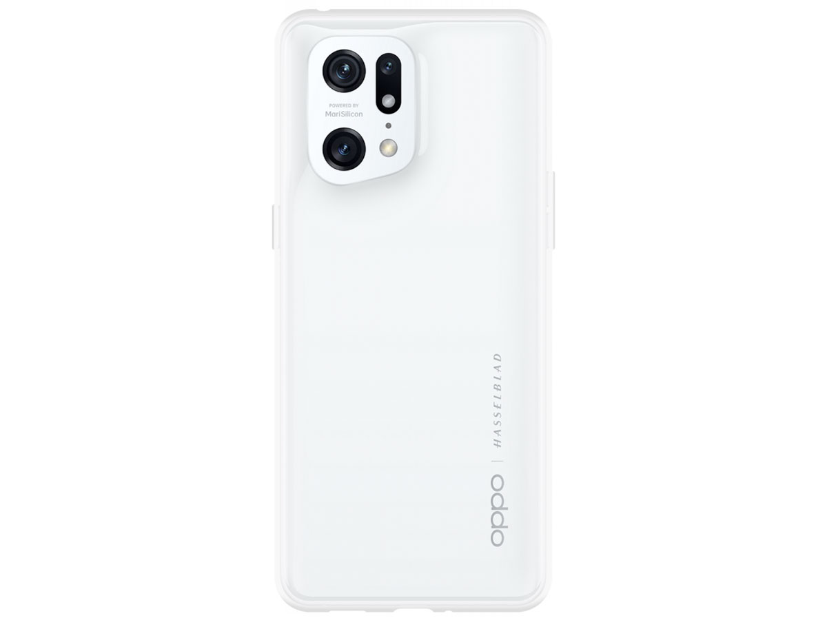 Crystal TPU Case Doorzichtig Oppo Find X5 Pro Hoesje