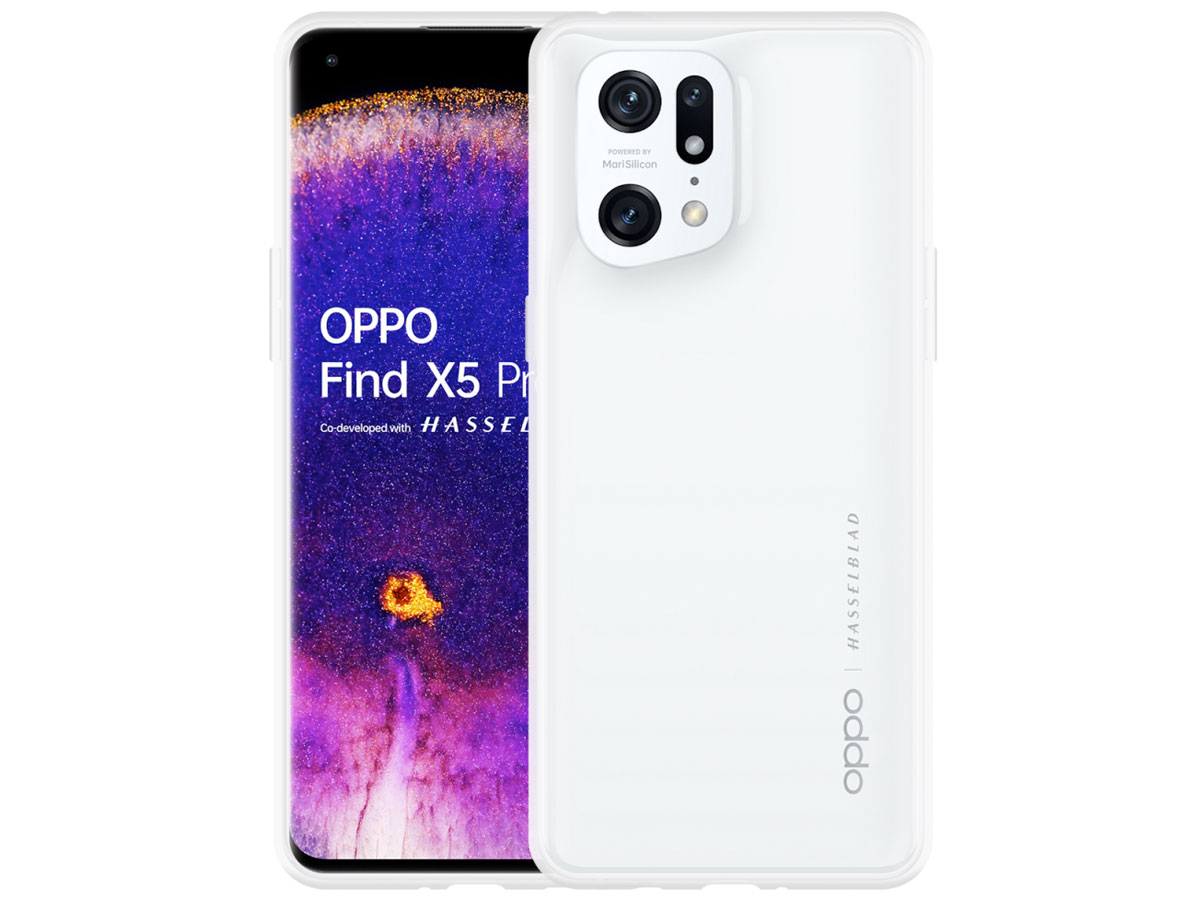 Crystal TPU Case Doorzichtig Oppo Find X5 Pro Hoesje