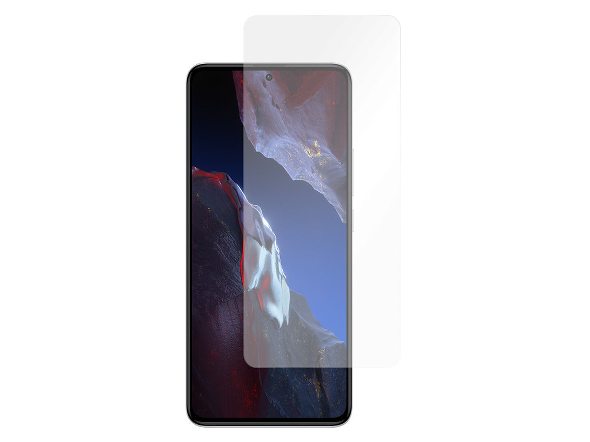 Xiaomi Poco F5 Pro Screenprotector Clear Tempered Glas