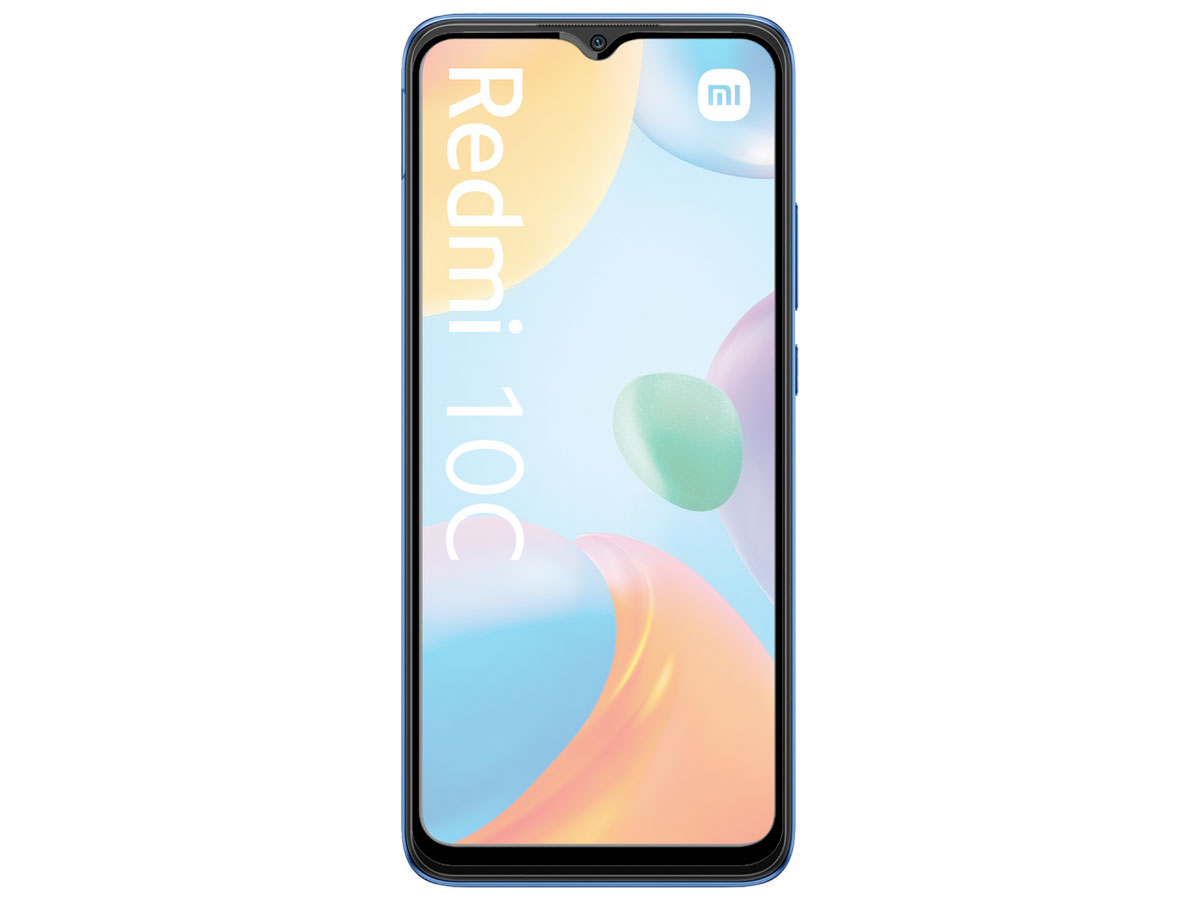 Xiaomi Redmi 10C Screenprotector Full Screen Black Edge