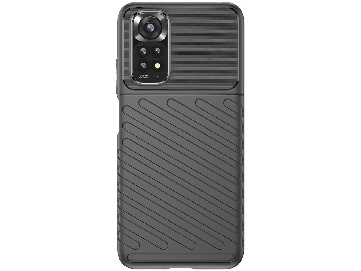 TPU Rugged Grip Case | Xiaomi Redmi Note 11/11s Hoesje