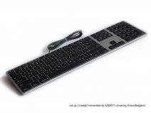 Matias Wireless Aluminum Keyboard | AZERTY | Silver